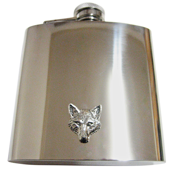 Kiola Designs | Other | Fox Head Large Flask | Poshmark